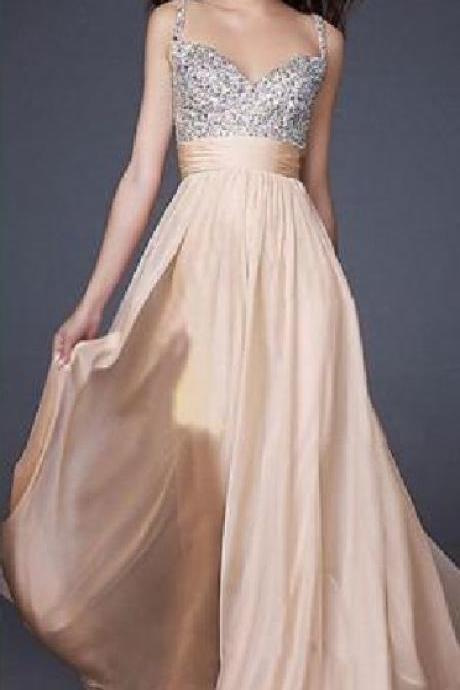 Elegant Prom Dress,Custom Made Prom Dress,Long Prom Gowns,Prom Evening ...
